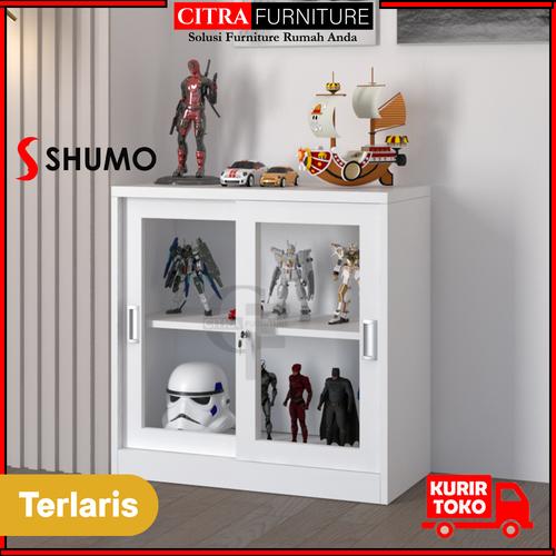 Promo SHUMO Lemari Hias Pajangan Pendek Kaca Action Figure | Rak ...