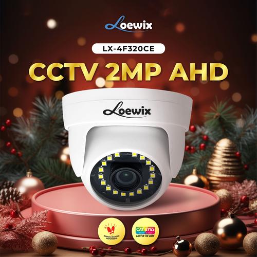 Jual LOEWIX CCTV Kamera 2 MP Full Color Camera Indoor LX-4F320CE AHD ...