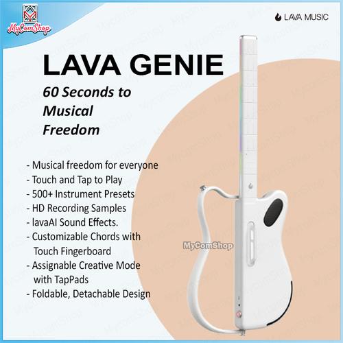 Jual LAVA GENIE SMART GUITAR TOUCH AND TAP TO PLAY LAVA AI SOUND DESIGN ...