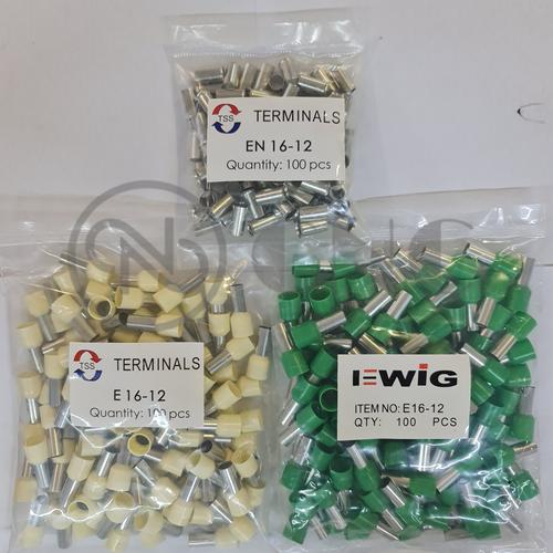 Jual scun ferrules / skun ferrules cord end terminal 16mm - polos ...