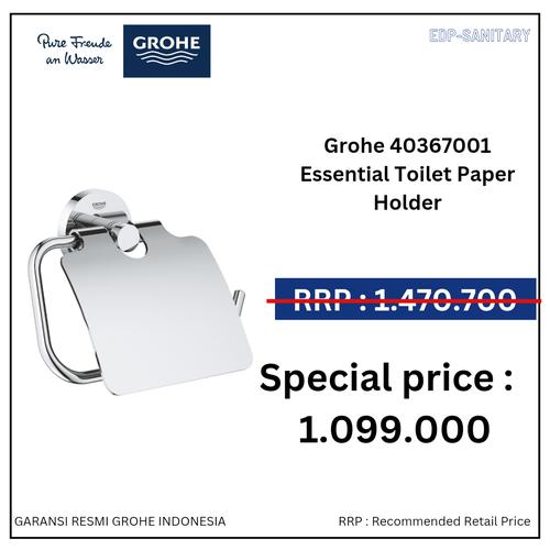 Jual Grohe 40367001 Essential Toilet Paper Holder - Kota Bekasi - EDP ...