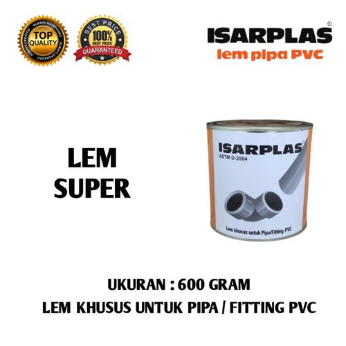 Jual Lem Fox Isarplas Super Kaleng 600 gr Lem Plumbing Terbaik Lem Fox ...