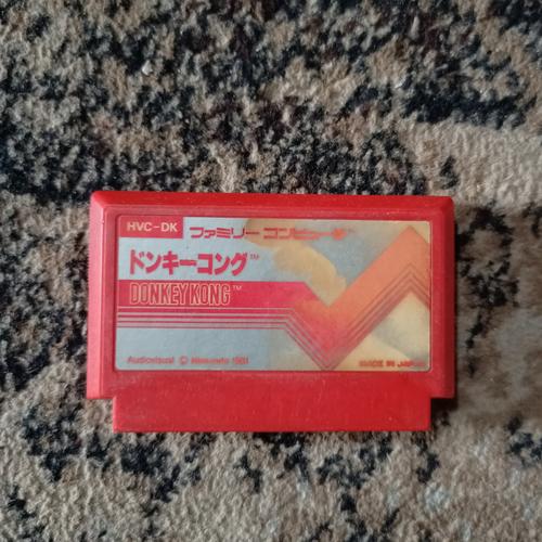 Jual Cartridge Nintendo Famicom Original " Donkey Kong " - Kota Malang ...