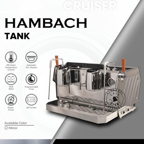Jual Hambach Mesin Kopi Espresso TANK 2 Group PID ROTARY PUMP ...