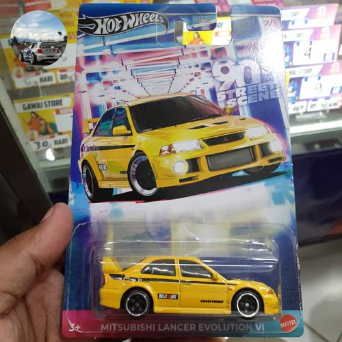 Jual hotwheels mitsubishi lancer evolution VI 90s Street Scene - Kota ...