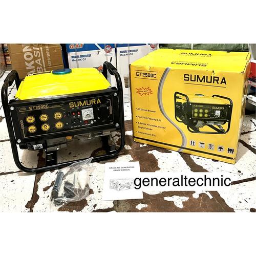 Jual Genset Sumura ET2500C 1100Watt Max Genset 4Tak ET2500C Sumura AVR GEnset ET2500C Sumura ...