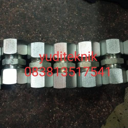 Jual fitting Union pipa hidrolik lurus uk 16mm sambungan pipa - Jakarta ...