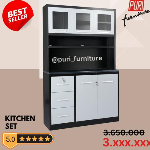Jual kitchen set minimalis aluminium metal IMPORTA IMP KC-002 (FR243 ...