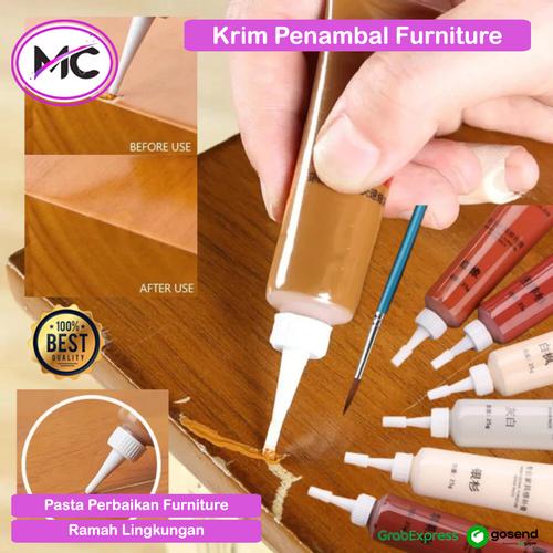 Jual Krim Dempul Plamir Perbaikan Mebel Kayu Cream Tusir Penambal ...