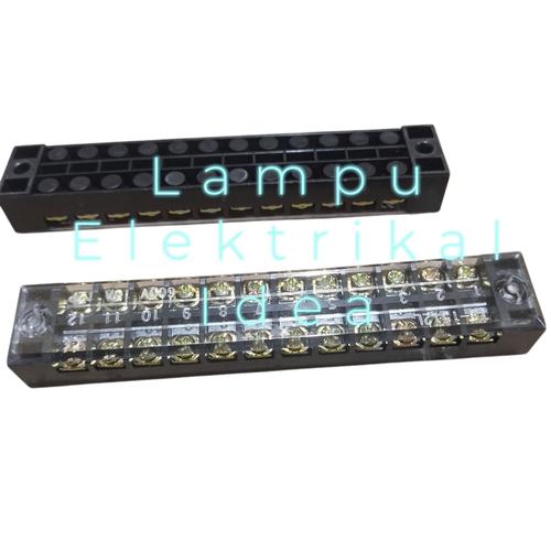 Jual TERMINAL BLOCK KONEKTOR TB-1512 | TB1512 12 POLE 15A 15 AMPER 12 ...