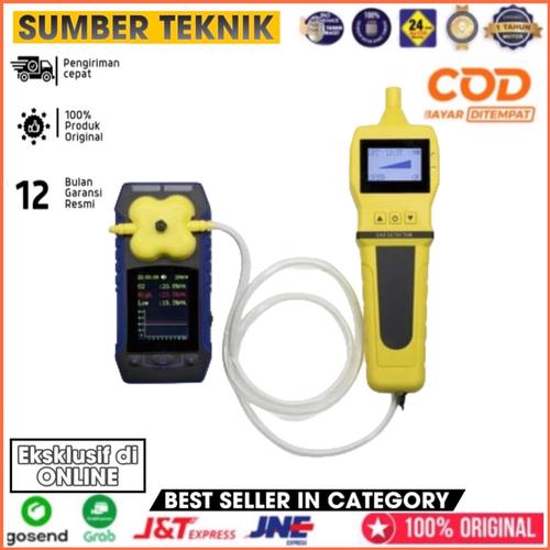 Jual Detektor Gas BOSEAN 4 in 1 + Sampling Pump BH4S O2 CO H2S LEL ...
