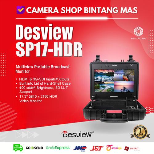 Promo Desview SP17-HDR 17.3" 4K UHD Multiview Portable Broadcast ...