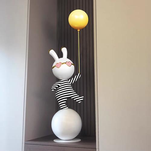 Jual Patung Kelinci Balon Dekorasi Rumah Rabbit Balloon Art Sculpture ...