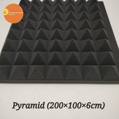 Jual Peredam Suara Busa Pyramid Motif Tebal 5cm,Peredam Dinding Studio Musik/Recording - Kab ...