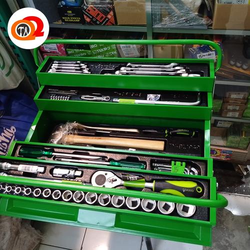 Jual TEKIRO TOOL BOX SET 72 PCS - Toolkit perkakas bengkel - Kota ...