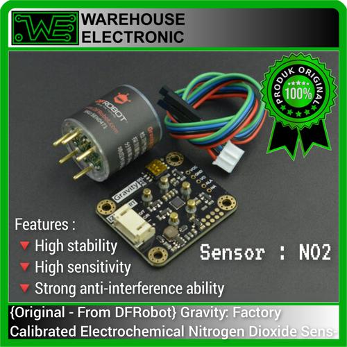 Jual Gravity: Factory Calibrated Electrochemical Nitrogen Dioxide NO2 Sensor 0-20ppm - ORIGINAL ...