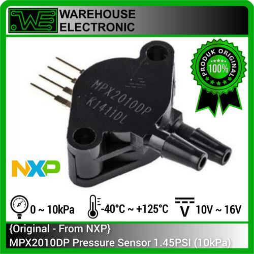 Jual MPX2010DP Pressure Sensor - ORIGINAL NXP Sensor Tekanan mpx 2010dp ...