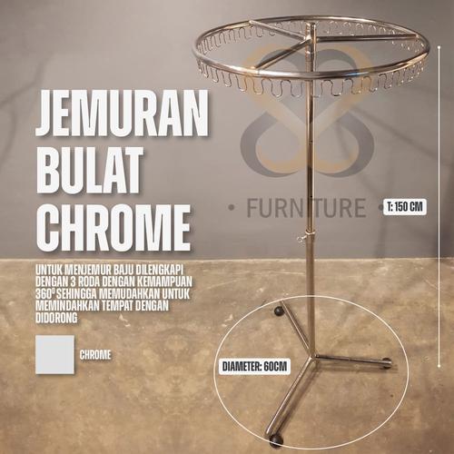 Jual JEMURAN / JEMURAN BAJU BULAT / JEMURAN BAJU BULAT STAINLESS ...
