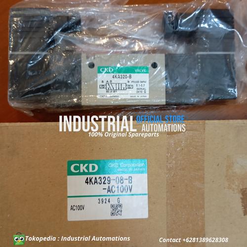 Jual CKD 4KA329-08-B-AC110V (1/4) Solenoid Valve Series 4KA - Jakarta ...