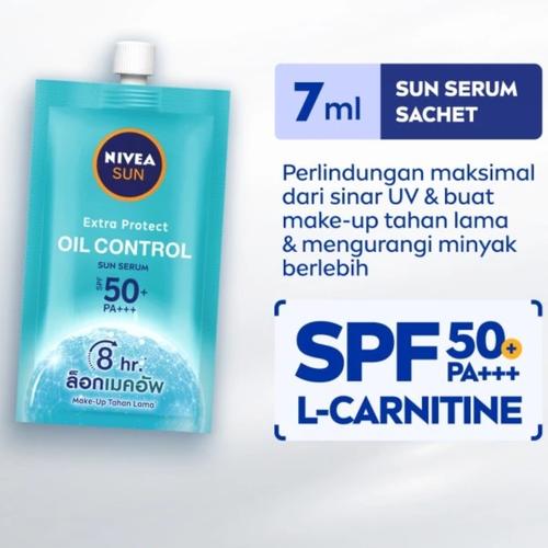 Jual NIVEA SUN Extra Protect Oil Control Sun Face Serum SPF50+ PA ...