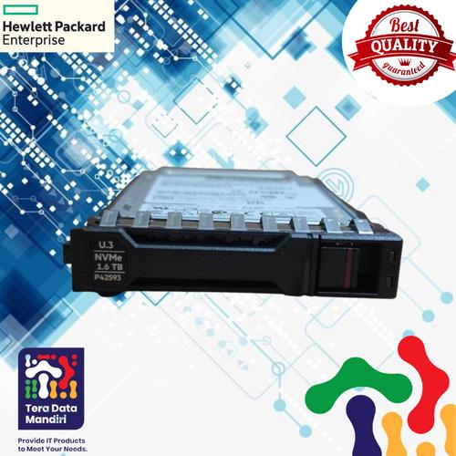 Jual SSD HP 1.6TB 2.5-inch SFF NVMe x4 Lanes PCIe Gen4 U.3 for HP G10 ...