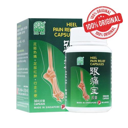 Jual Heel Pain Relief Capsules 30kapsul Original Singapore Obat Plantar ...