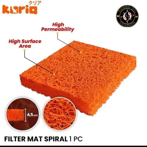 Jual KURIA FIlter Spiral Hi-Density Media Filter/ Japmat Kolam Mat 200 ...