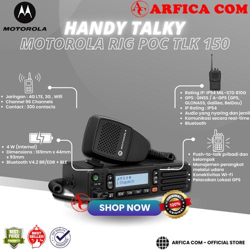 Jual Rig POC Motorolla Mototrbo TLK 150 TLK150 Wave Rig 4G LTE Wifi Mobile Two Way Radio ...