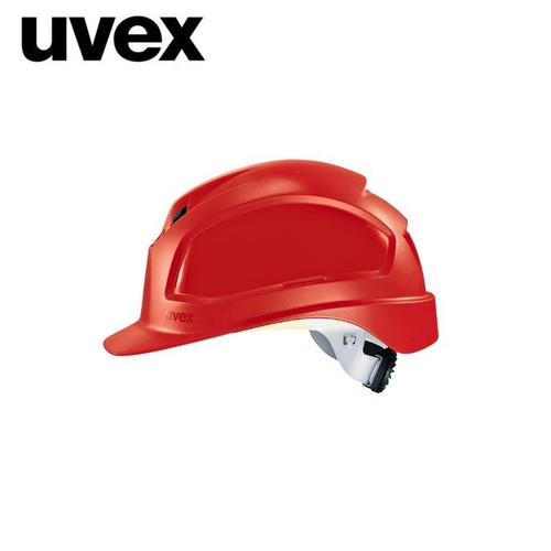 Jual UVEX Safety Helmet 9772330 PHEOS B-WR RED Helm Proyek Pelindung ...
