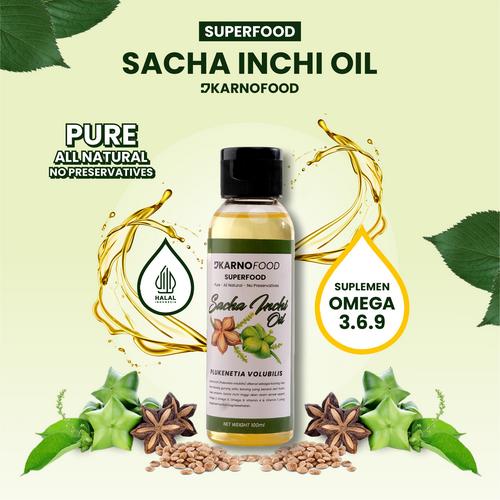 Promo Minyak Sacha Inchi Oil (100ml) Menurunkan Kolesterol Jahat (LDL ...