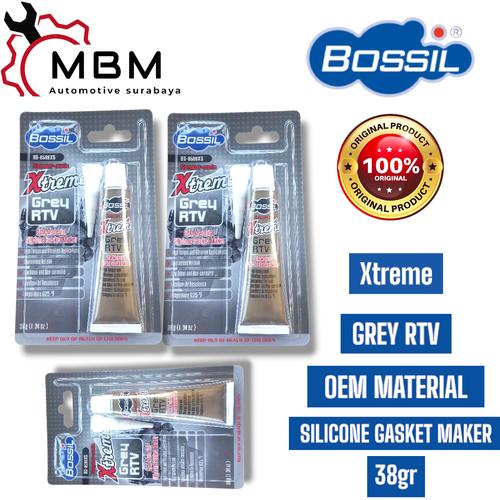 Jual Lem Bossil Xtreme Grey Rtv/Lem Paking Grey 38gram - Kota Surabaya ...