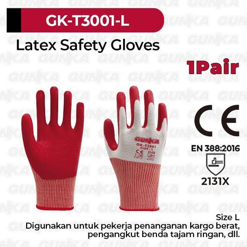 Jual Sarung Tangan Safety Kerja Latex INGCO HGVL08 / Nylon Nitrile Gloves - GK-T3001 - Kab ...