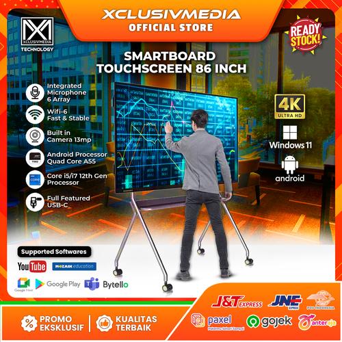 Jual Top Spek New model Interactive Flat Panel Smartboard Touchscreen ...