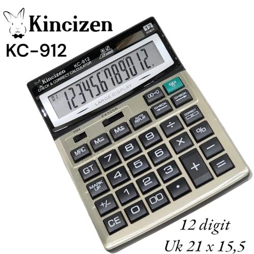 Jual Kalkulator Dagang Meja 12 Digit Ukuran Layar Besar Big Display ...