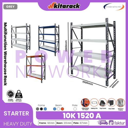 Jual RACK GUDANG BESI Serba guna 1 TON 2 meter 1,5 meter rack gudang ...