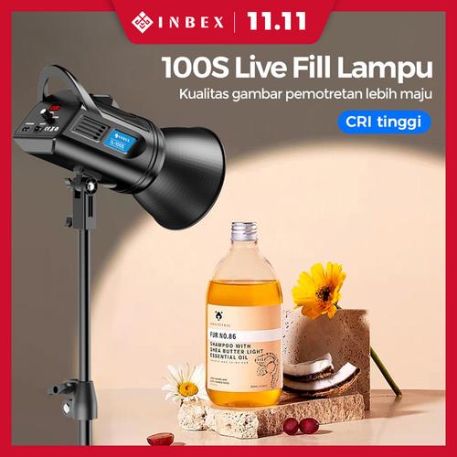Promo INBEX IL-100S Live Fill Lampu Foto Studio Lighting LED Display ...