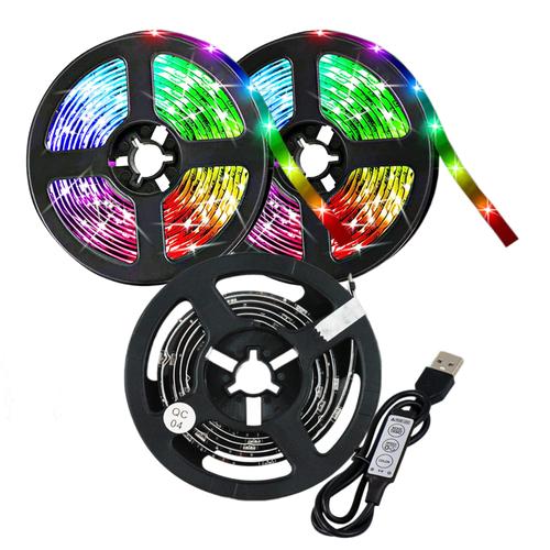 Jual Lampu LED Strip Roll Flexible Dekorasi Rumah 5050 SMD RGB IP67 ...