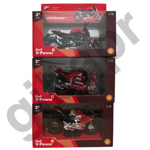 Jual Ducati Diecast Shell 2024 - Panigale V4 S Corse - Ducati Monster+ ...