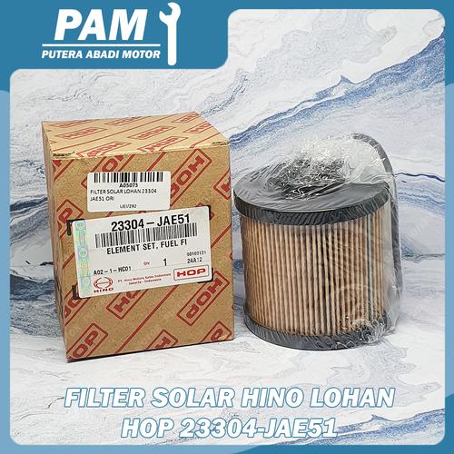 Jual Filter Solar Hino Lohan ASLI HOP 23304-JAE51 Fuel Filter Hino ...