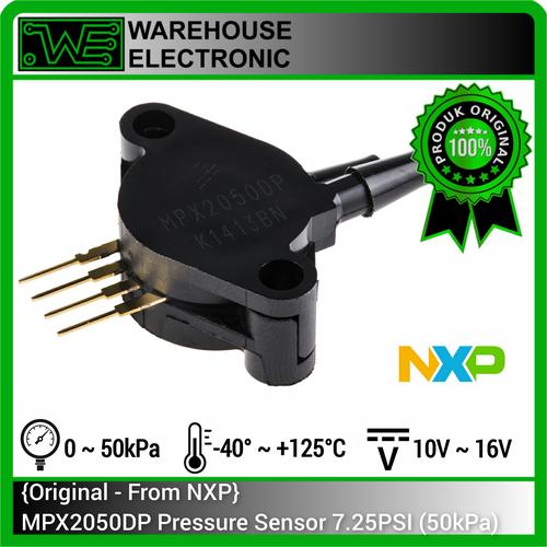 Jual MPX2050DP Pressure Sensor - ORIGINAL NXP Sensor Tekanan mpx 2050dp ...
