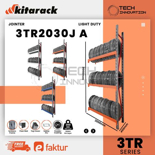 Jual 3TR2030J KITARACK Tire Rack Jointer Abu Series Rak Ban Motor Mobil ...