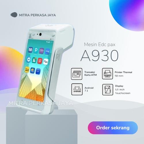 Jual EDC Android SPBU PAX A930 - Jakarta Barat - mitra perkasa jaya | Tokopedia