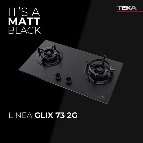 Jual Kompor Tanam Gas Linea By Teka GLIX 73 2G Black Matt - Built Gass ...