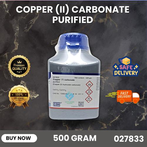 Jual Copper (II) Carbonate Purified | CuCO3.Cu(OH)2, 500G |CMS - Kab ...