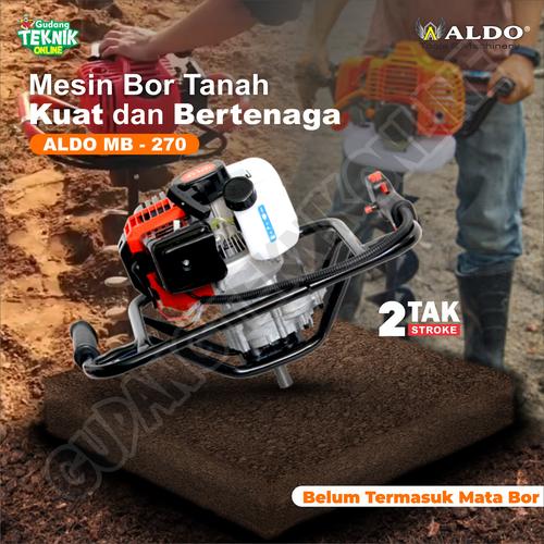 Jual Mesin Bor Gali Tanah 42cc MB-270 ALDO / Engine Mesin Bor Penggali ...
