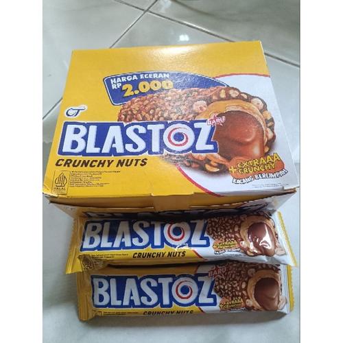 Jual Camilan Warung Snack Coklat Blastoz Wafer Stick 24 Gr x 12 ...