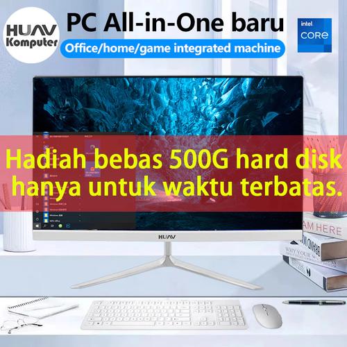Jual HUAV Komputer Full Set All-in-One PC Baru, Prosesor Core i3, Untuk Rumah, Belajar, Kantor ...