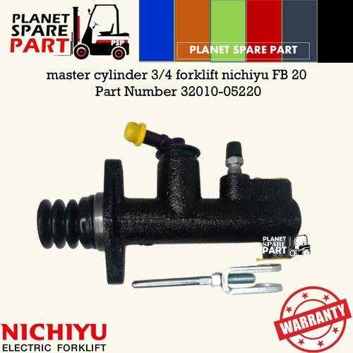 Jual master cylinder nichiyu pn 32010-05220 ukuran 3/4 in forklift ...