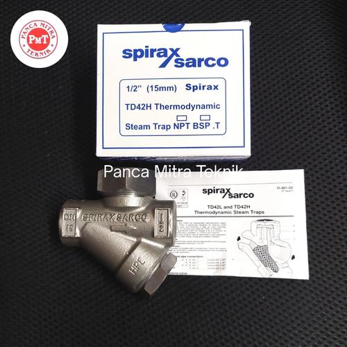 Jual 1" inch Steam Trap Thermodynamic Spirax Sarco TD42 DN25 - Jakarta ...