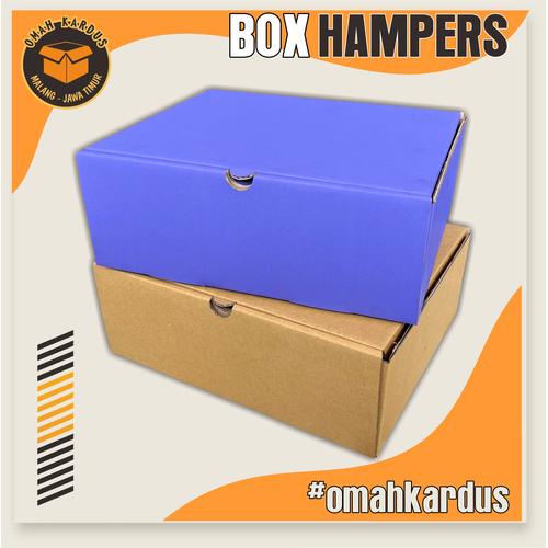 Jual Kardus Hampers 27x22x10cm B FLUTE / kardus box polos / kardus ...